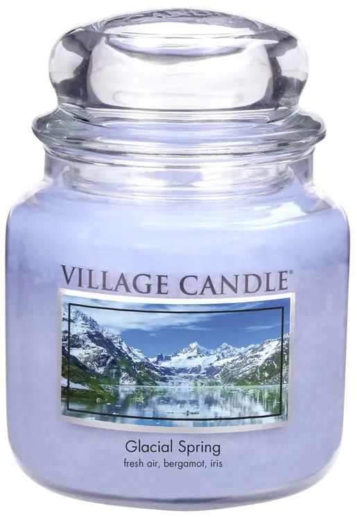 Village Candle Vonná svíčka ve skle - Ledovcový vánek- Glacial Spring