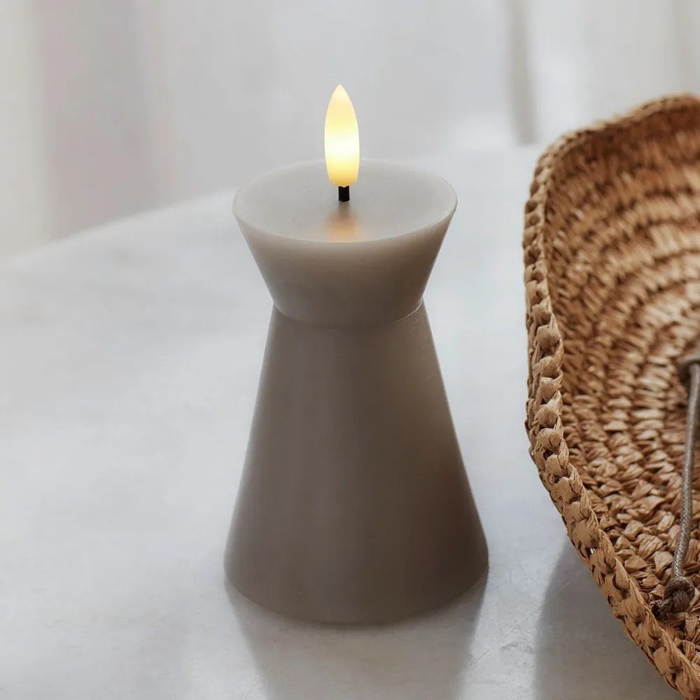 LED svíčka na baterky (výška 10 cm) Sille Cone – Sirius