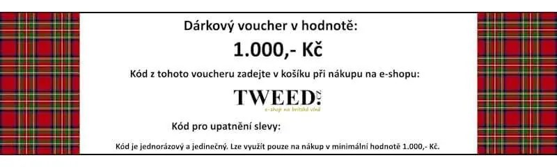 Dárkový voucher v hodnotě 1000 Kč