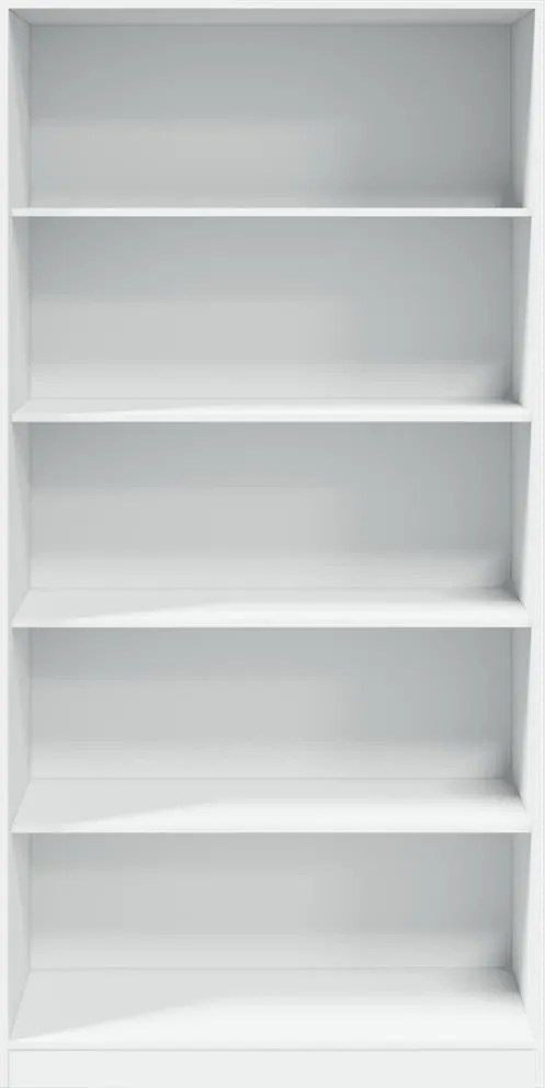 Šatní skříň bílá 100 x 50 x 200 cm dřevotříska 3307729