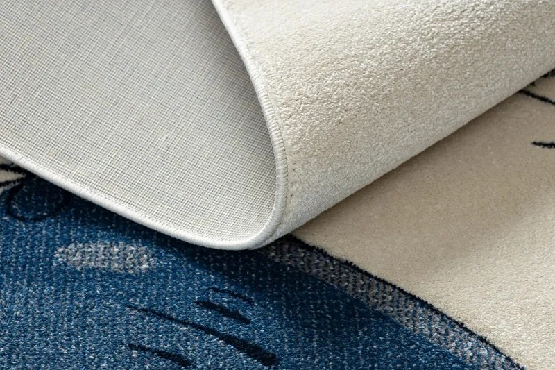 Dywany Łuszczów, Dětský kusový koberec Petit E1593 Teddy bear cream, 140x190, šedá, dětský pokoj