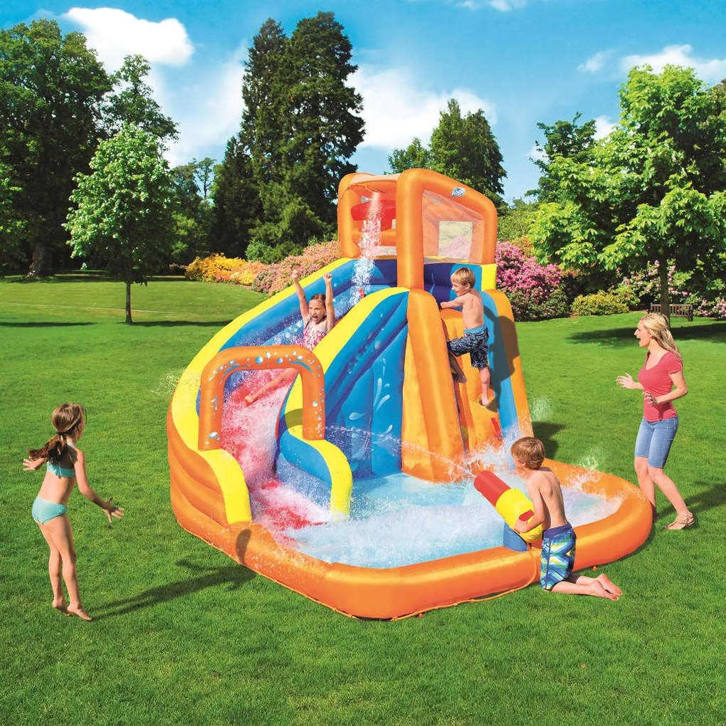 Bestway H2OGO Vodní skluzavka Turbo Splash Water Zone-Mega Water Park [3202457]