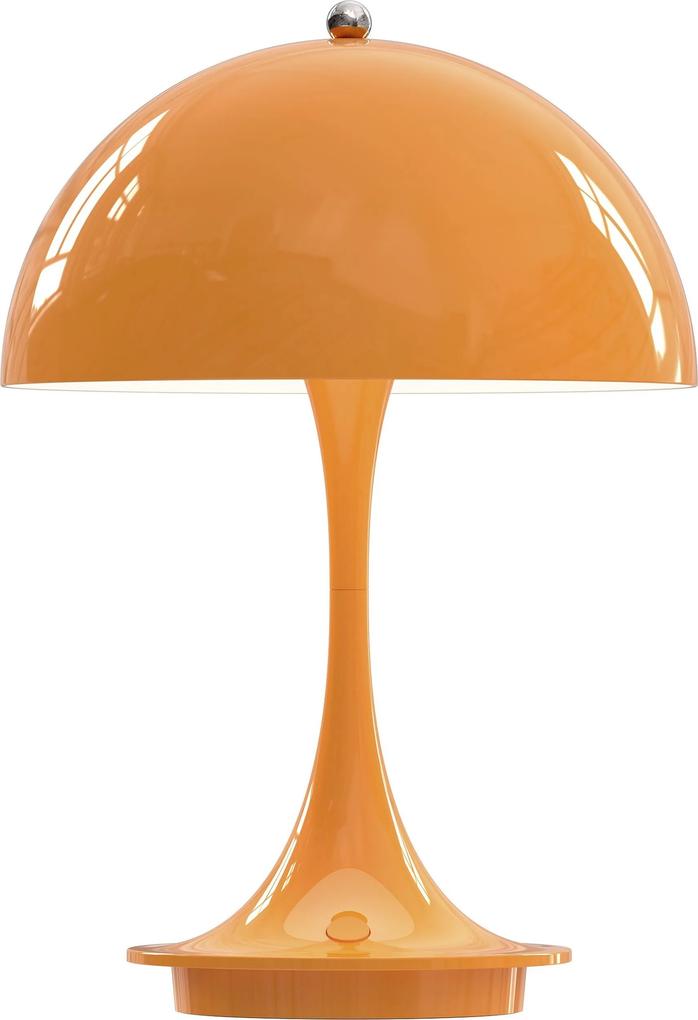 Bezdrátová lampa Panthella oranžová
