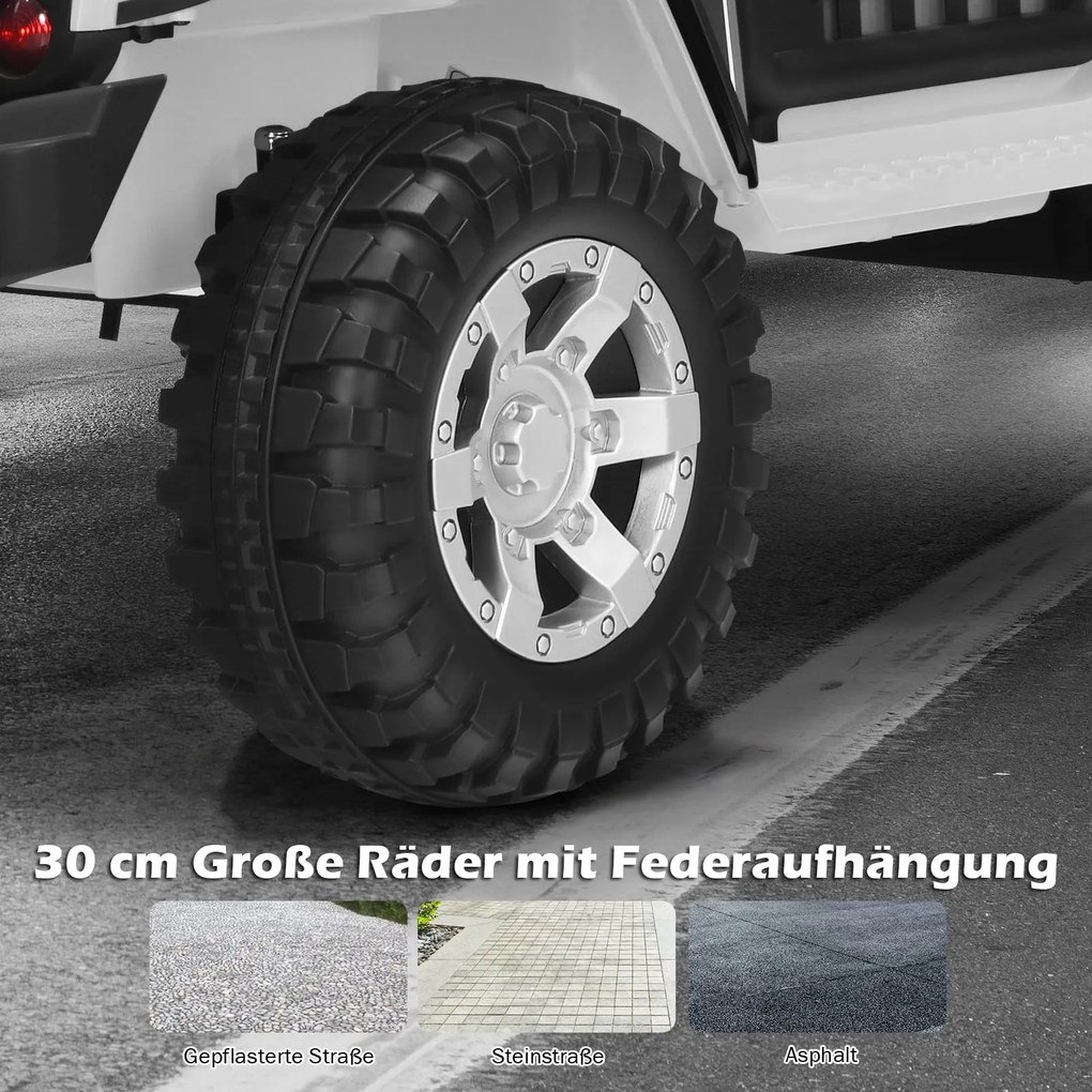 Costway 12V dětské elektrické autíčko s dálkovým ovládáním