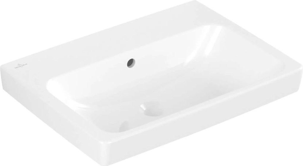 Villeroy & Boch Architectura - Umyvadlo 60x45 cm, s přepadem, bez otvoru pro baterii, alpská bílá 4A876J01