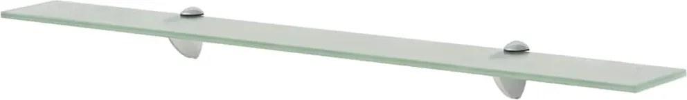 Plovoucí police 2 ks sklo 80 x 20 cm 8 mm 3051539