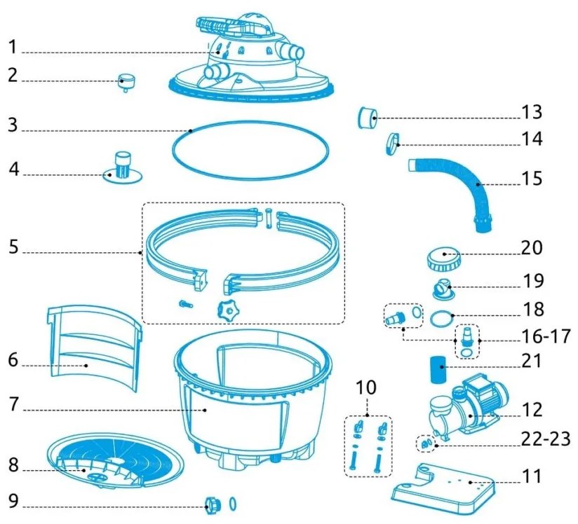 Čerpadlo filtrace ProStar 4 (do r. 2014)