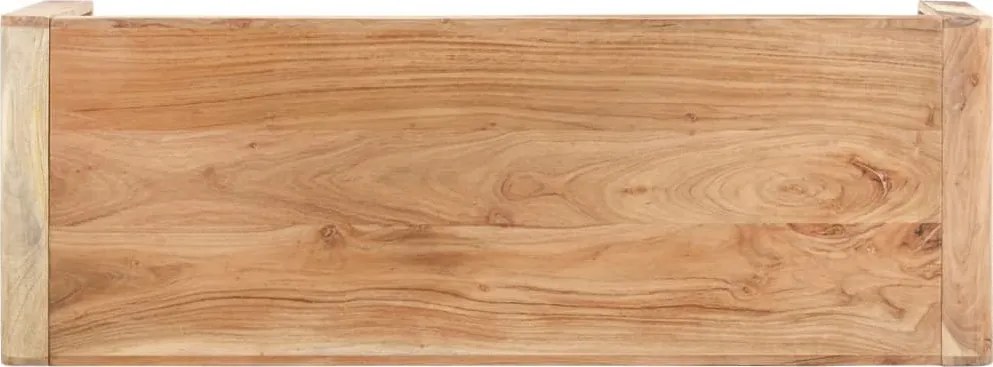 vidaXL Lavice 110 x 38 x 46 cm masivní akáciové dřevo [323584]