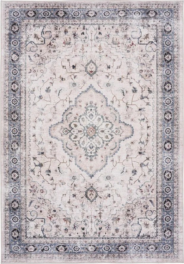 Béžový/šedomodrý koberec 160x230 cm Havana – House Nordic