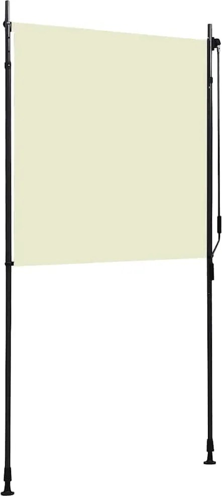 Venkovní roleta 120 x 270 cm krémová 145940
