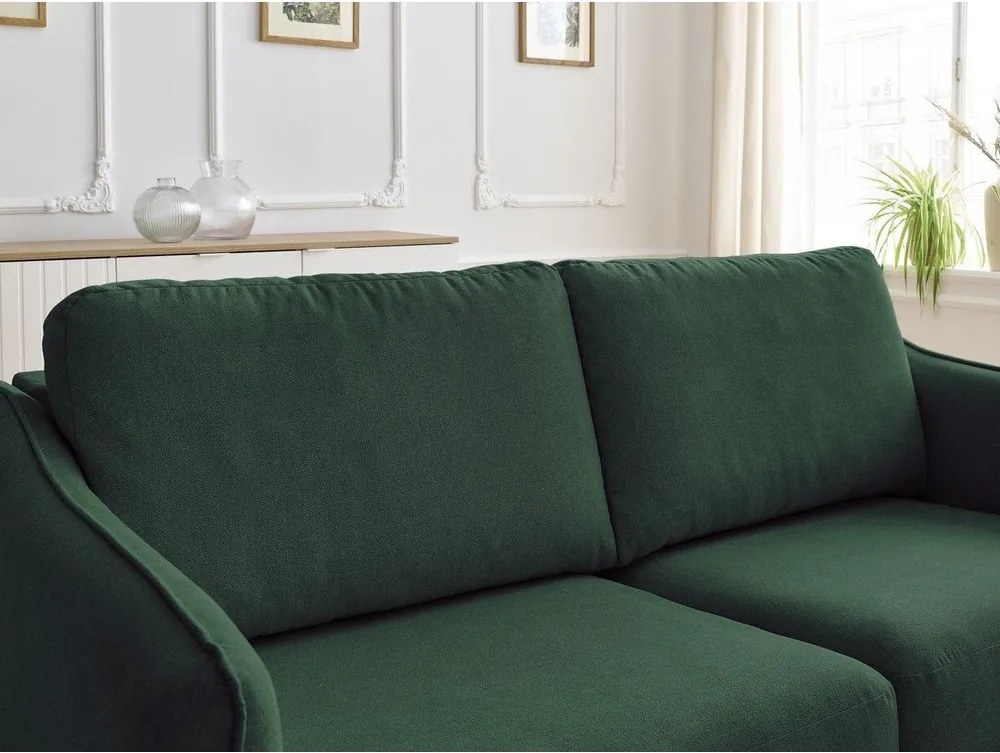 Zelená pohovka na každodenní spaní/rozkládací 178 cm Lenny – Bobochic Paris