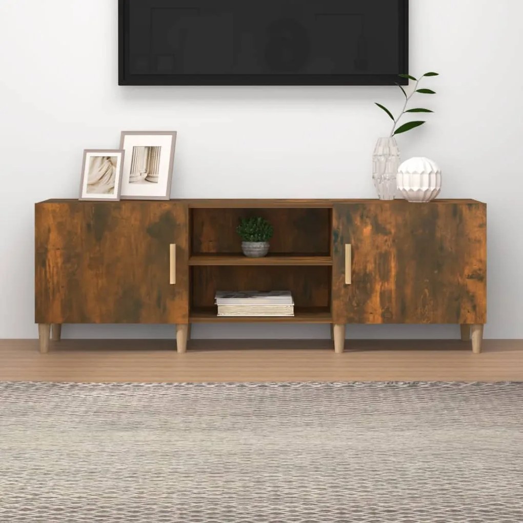 TV skříňka kouřový dub 150 x 30 x 50 cm kompozitní dřevo