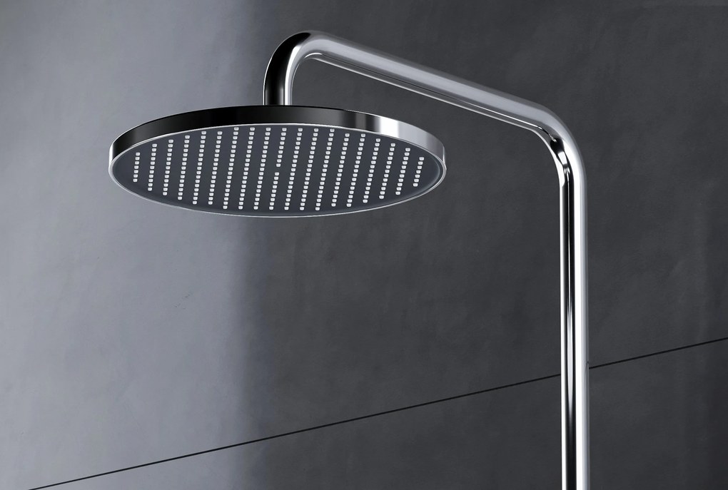 Dešťová sprchová hlavice D2211R kulatá - Ø 25,4 cm
