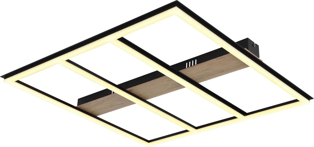 XXXLutz STROPNÍ LED SVÍTIDLO, 60/60/5.5 cm Globo - Online Only svítidla - 007326119103