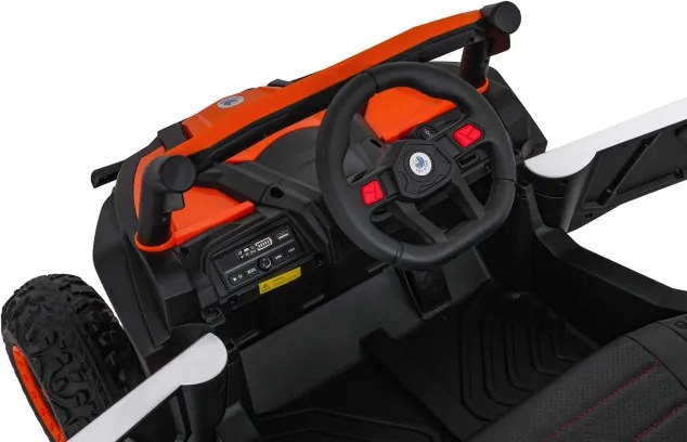 Elektrické autíčko Buggy Madman UTV-MX bílé