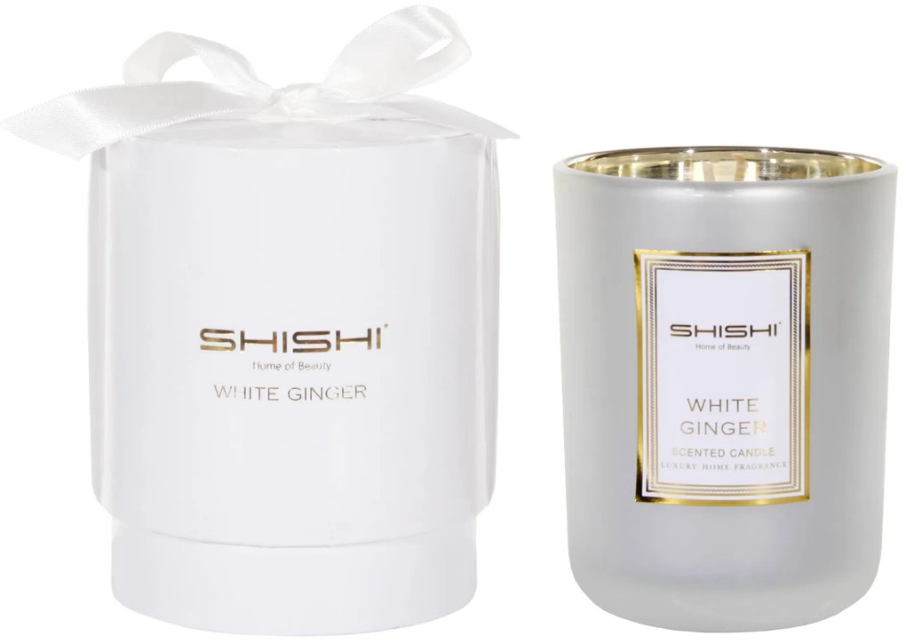 SHISHI Vonná svíčka SHISHI WHITE GINGER (zázvor)