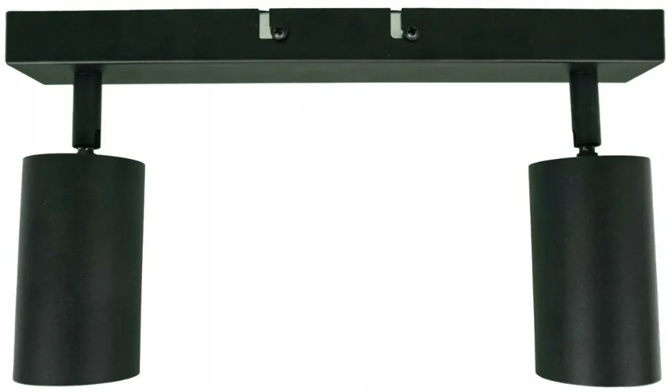 Stropní bodové svítidlo LED VIKI-X 2x GU10 - černé