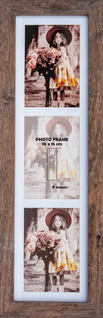 FANDY Fotorámeček Narvik gallery 01 3 hnědý