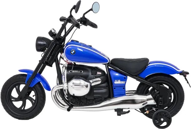 Elektrická motorka BMW R18 modrá