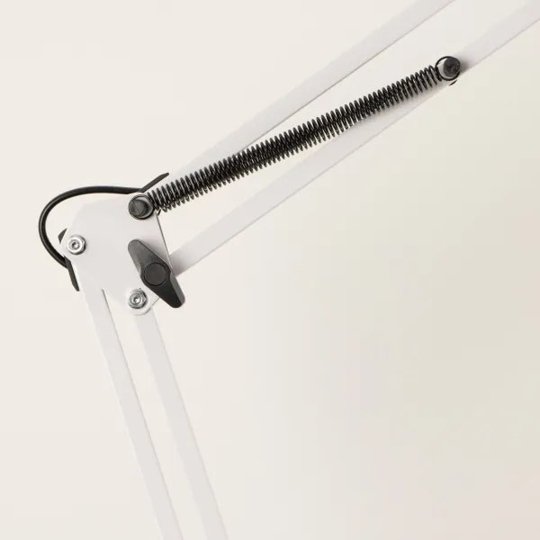 BRILAGI - Flexibilní stojací lampa TASKER 1xE27/60W/230V 184 cm bílá