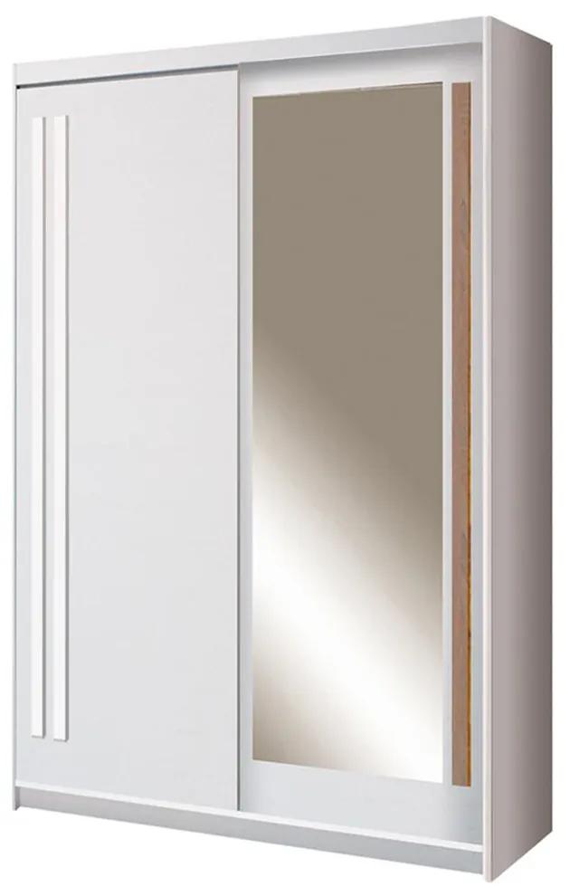 EFFECT a | šatní skříň EF1 se zrcadlem | 150 cm | andersen/lancelot