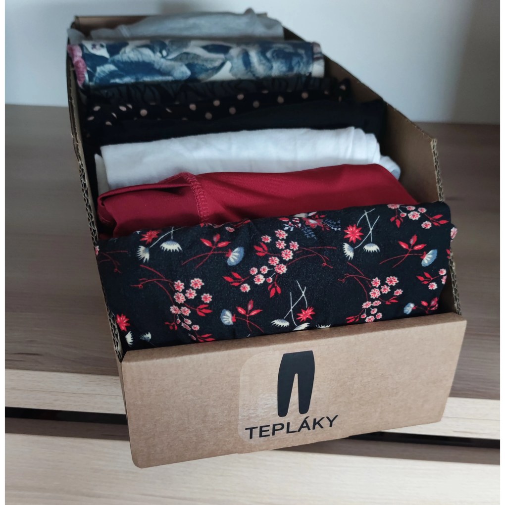 KARTON PAK Úložné boxy na oblečení, organizéry do skříně EKO KARTON 20 x 54 cm