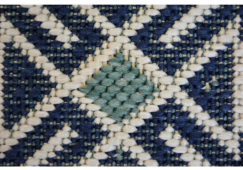 Kusový koberec Hary modrý 200x290cm