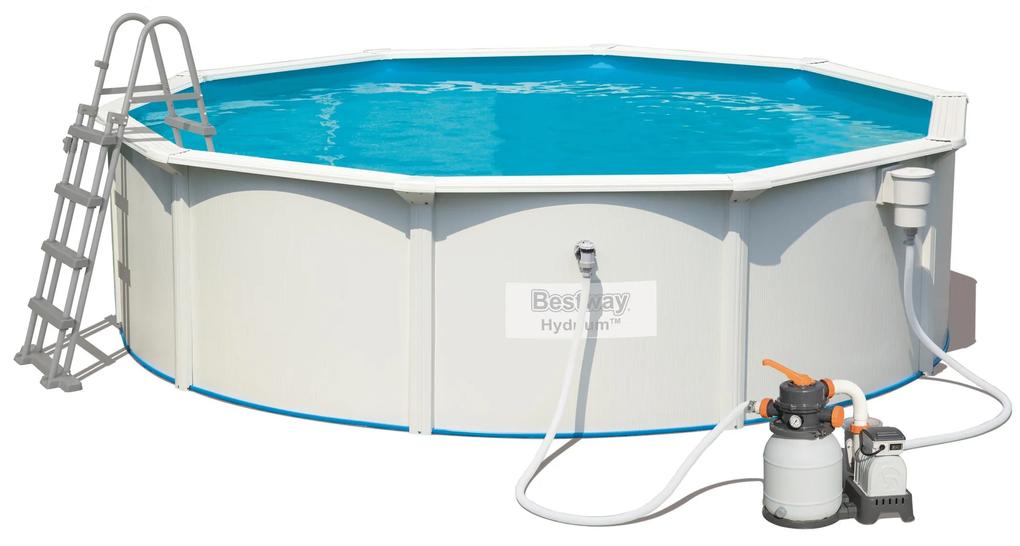 Bazén Bestway Hydrium 4,6 x 1,2 m | s pískovou filtrací a schůdky