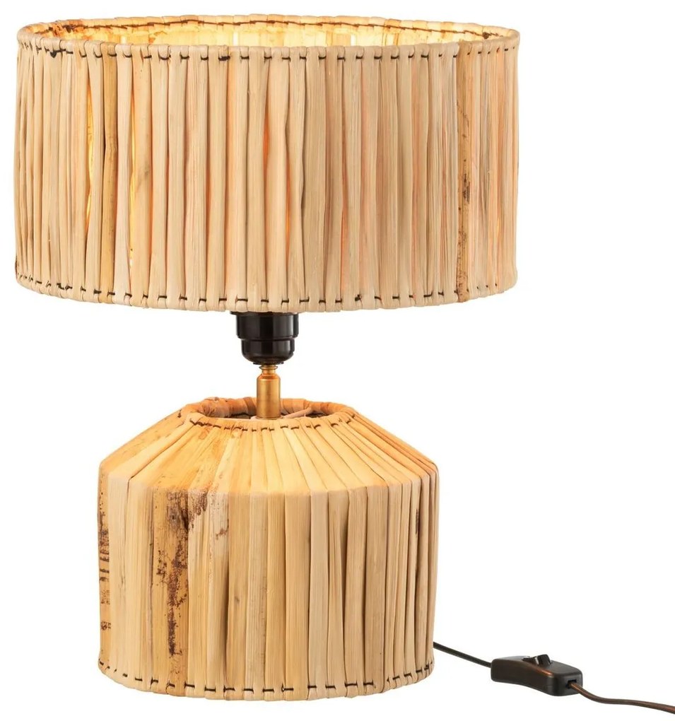 Stolní přírodní lampa z banánových listů Hanna Bannas  - Ø 35*30 cm/ E27/ 40W