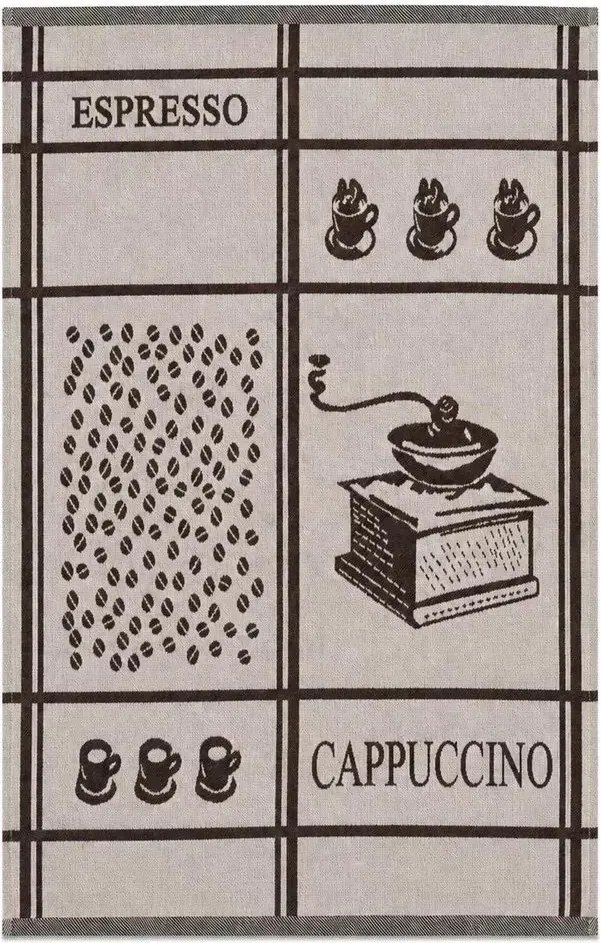 Polášek Utěrka Egypt s motivem - 3 ks - č. 71 | tmavě hnědá / cappuccino
