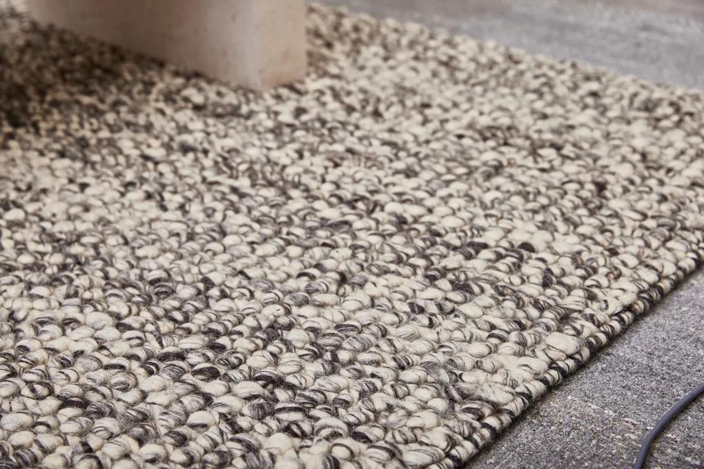Diamond Carpets koberce Ručně vázaný kusový koberec Mountain Sand DE 1672 White Mix - 160x230 cm