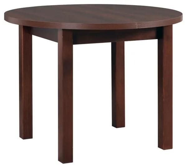 Jídelní stůl POLI 4 + doprava zdarma deska stolu bílá, nohy stolu sonoma