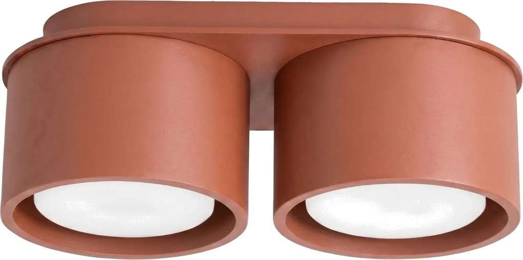 Sollux Lighting Stropní svítidlo MODO 2 okrově červené GX53