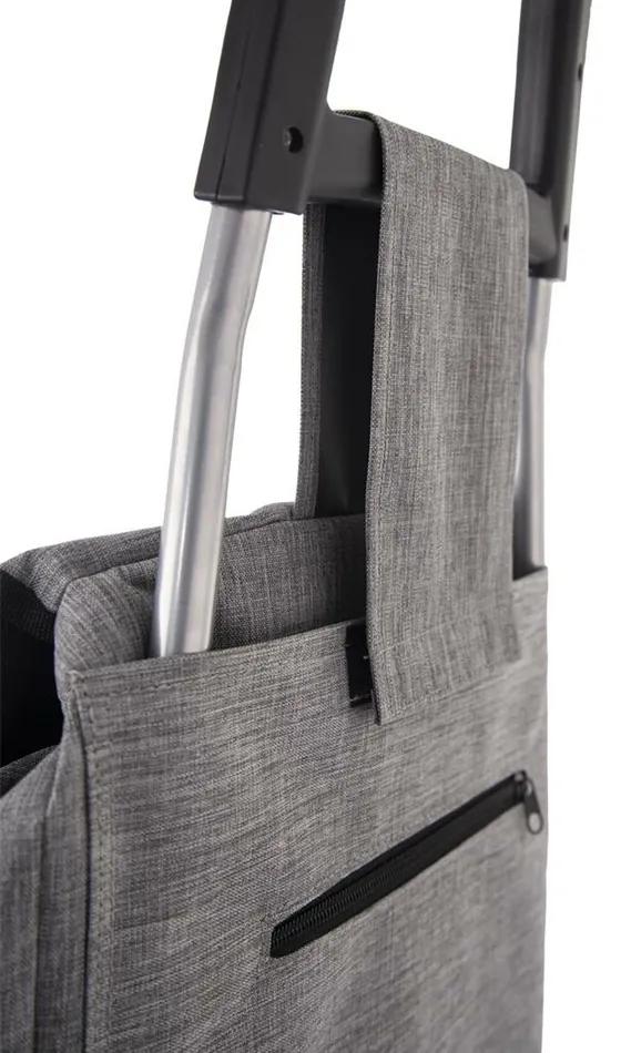 Orion Nákupní taška na kolečkách Styl šedá, 30 x 22 x 53 cm