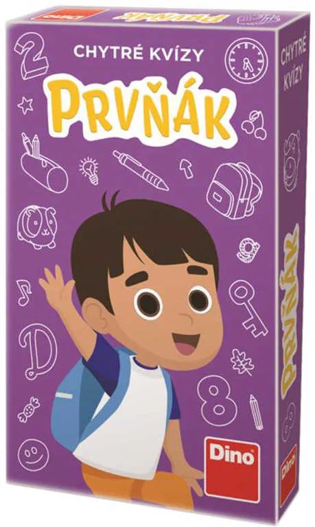 DINO Hra naučná kvízová Chytré kvízy: Prvňák dn613201