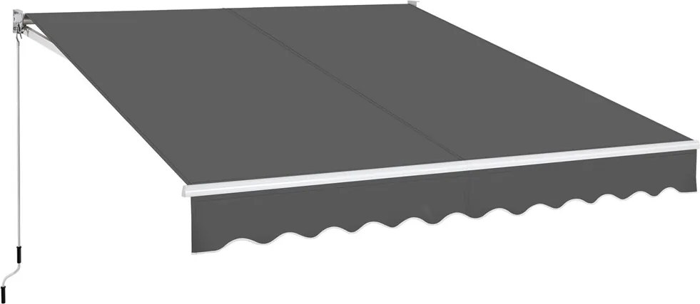 Markýza Yaheetech – tmavě šedá, 250 × 200 cm (257325163274)