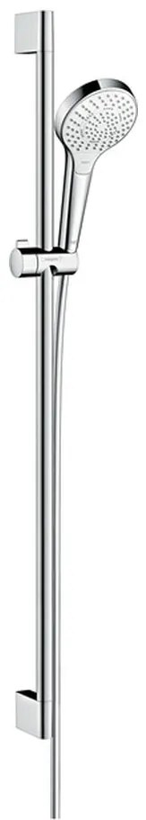 Hansgrohe Croma Select S, sprchová sada Multi se sprchovou tyčí 90 cm, bílá/chromová, HAN-26570400