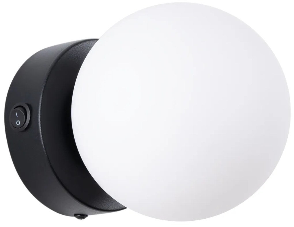 Sollux Lighting Nástěnné svítidlo YOLI 1 černé