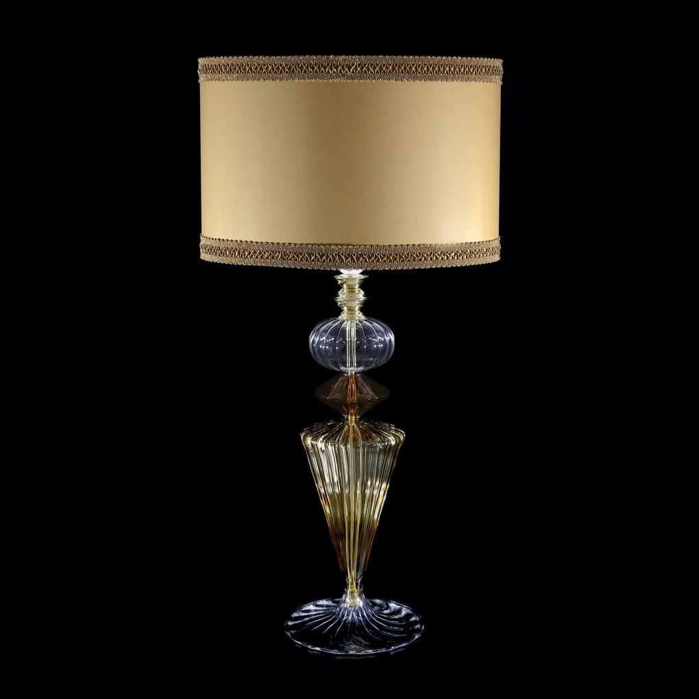 Luxusní stolní lampa ELEGANTE TL 07-PB - ARTGLASS