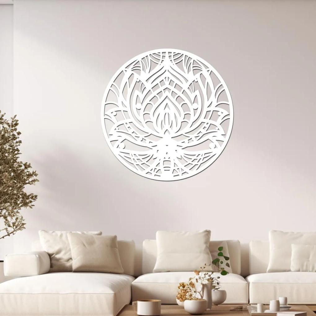 dřevo života Mandala ŽENSKÉ SÍLY Barevný vzor: Bílá, Rozměry Ø: 20