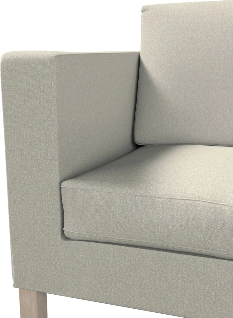 Potah na pohovku IKEA Karlanda 2-místná, krátký barva béžová látka pletený vzor