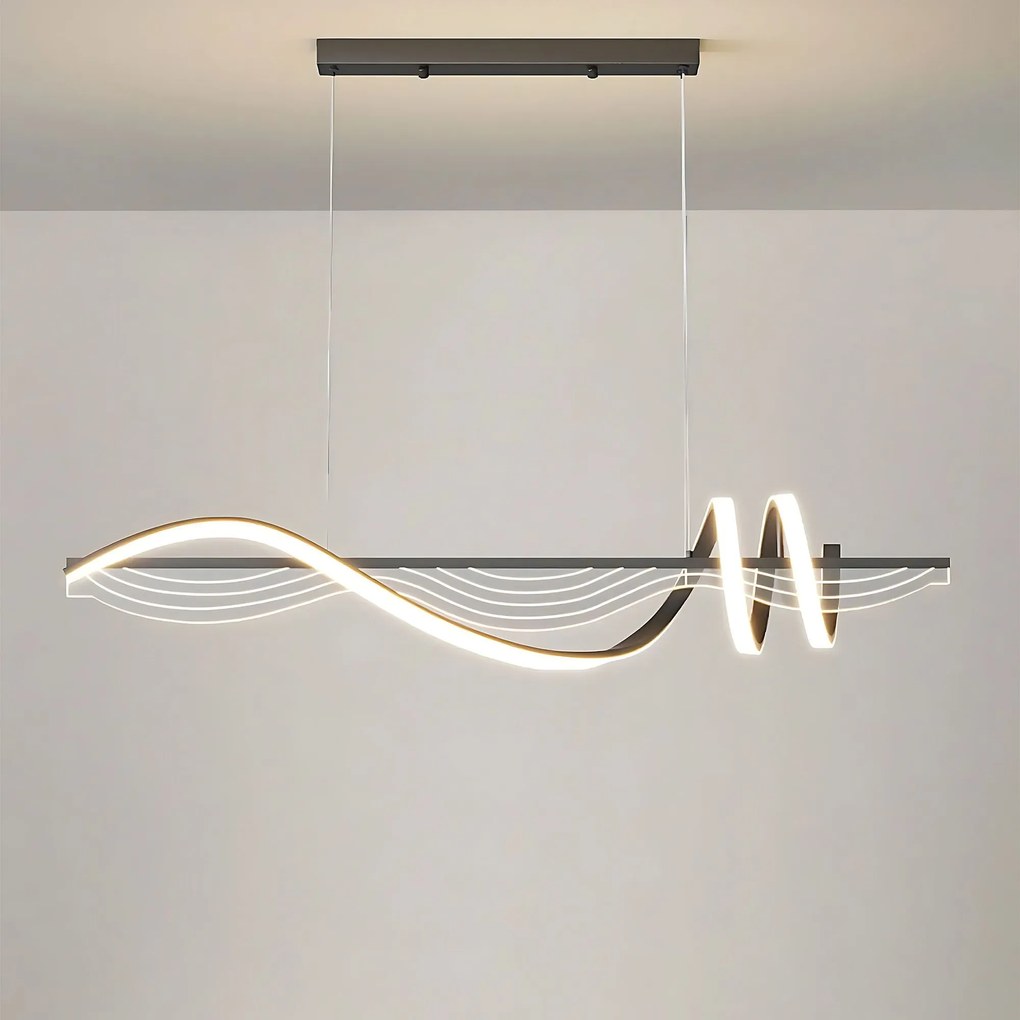 Toolight Závěsné LED osvětlení E3 LHJ041-CP 100 cm černé