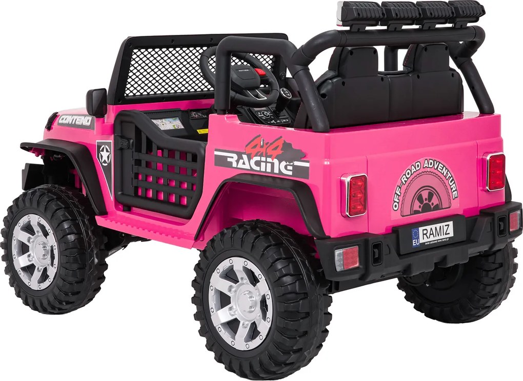 Ramiz Auto Jeep BEAST 4x4 růžové
