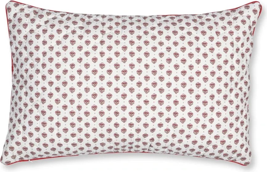 Pip Studio polštář Mumbai Morning Quilted 45x70 cm, růžový (Dekorační polštář s výplní)