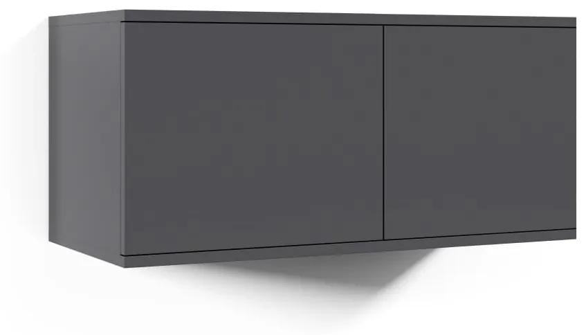 Závěsná skříňka Emi 100 cm - grafit