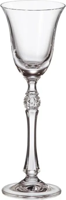 BOHEMIA GLASS LIKÉROVÉ SKLENICE 70ML SADA 6 KS