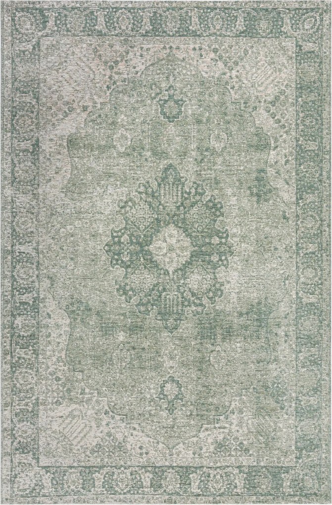 Kusový koberec Manhattan Antique Green, 200x290, zelená, obývacia izba, Flair Rugs