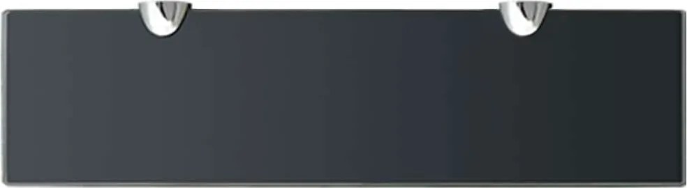 Plovoucí police 2 ks sklo 40 x 10 cm 8 mm 3051503
