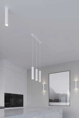 Lustr SOLLUX Lagos 1 GU10 1x40W bez zdroje SL.0323 bílá