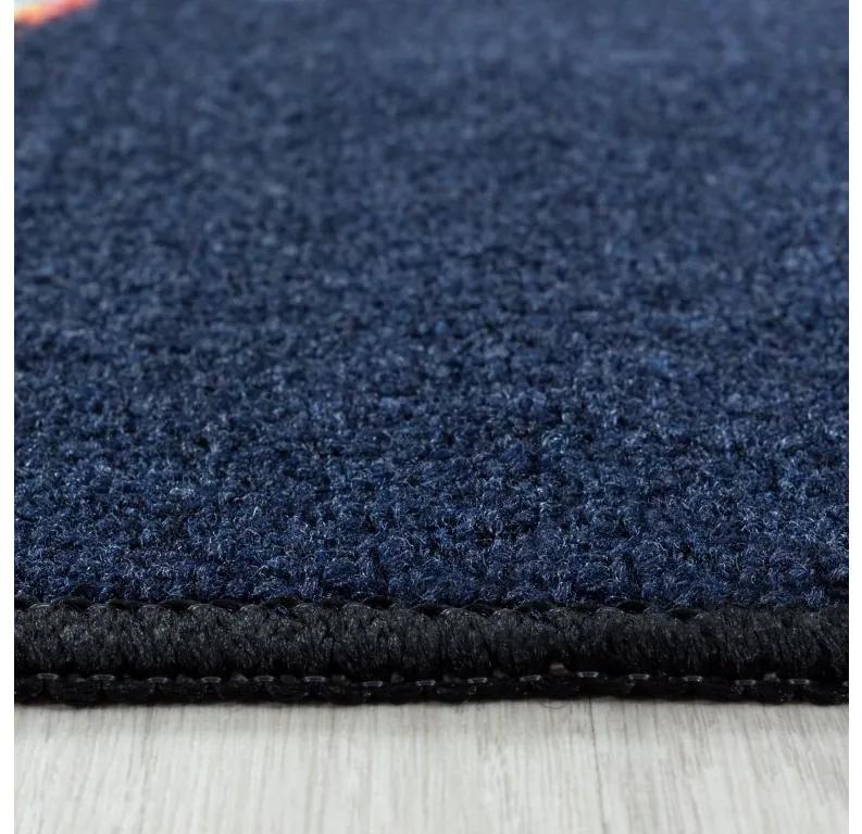 Ayyildiz Dětský kusový koberec PLAY 2910, Modrá Rozměr koberce: 100 x 150 cm